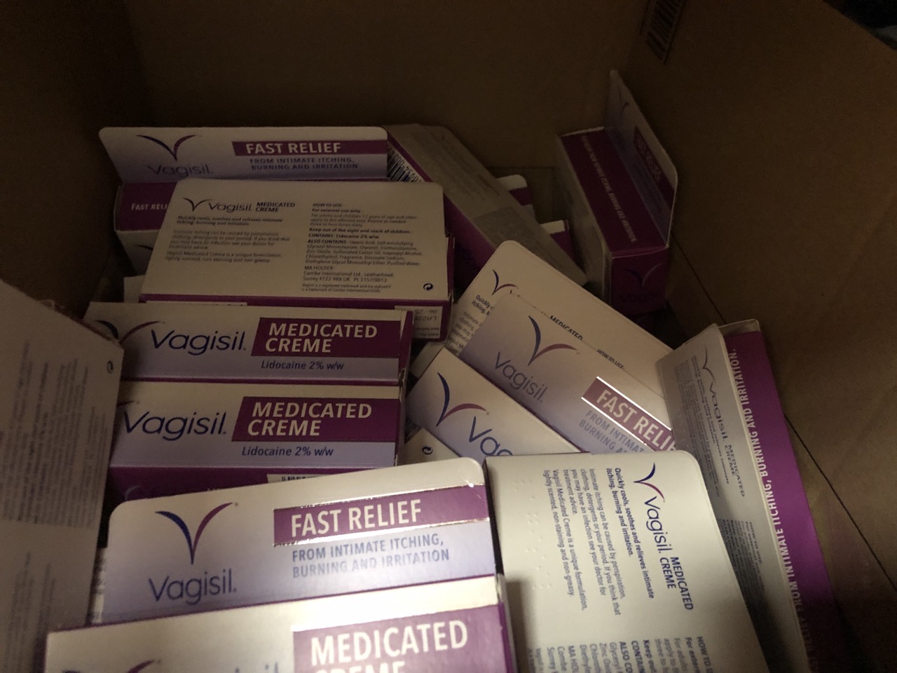 John Pye Auctions - 31 X VAGISIL MEDICATED CREAM FOR WOMEN WITH ...