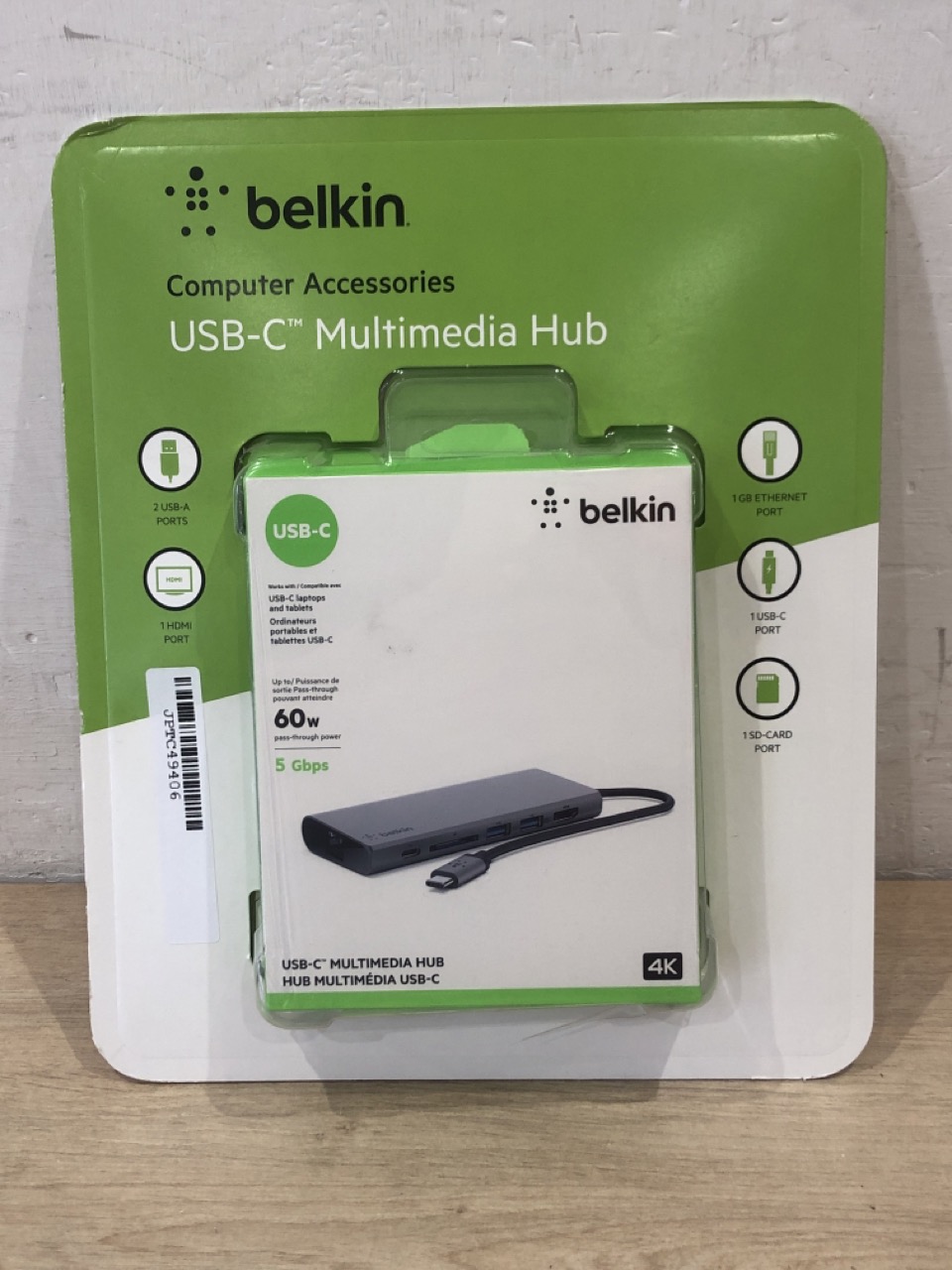 John Pye Auctions - BELKIN 7-IN-1 USB-C HUB, USB ADAPTER COMPUTER ...