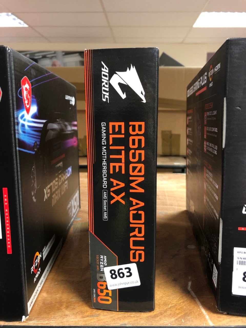 John Pye Auctions - AORUS B650M AORUS ELITE AX GAMING MOTHERBOARD ...