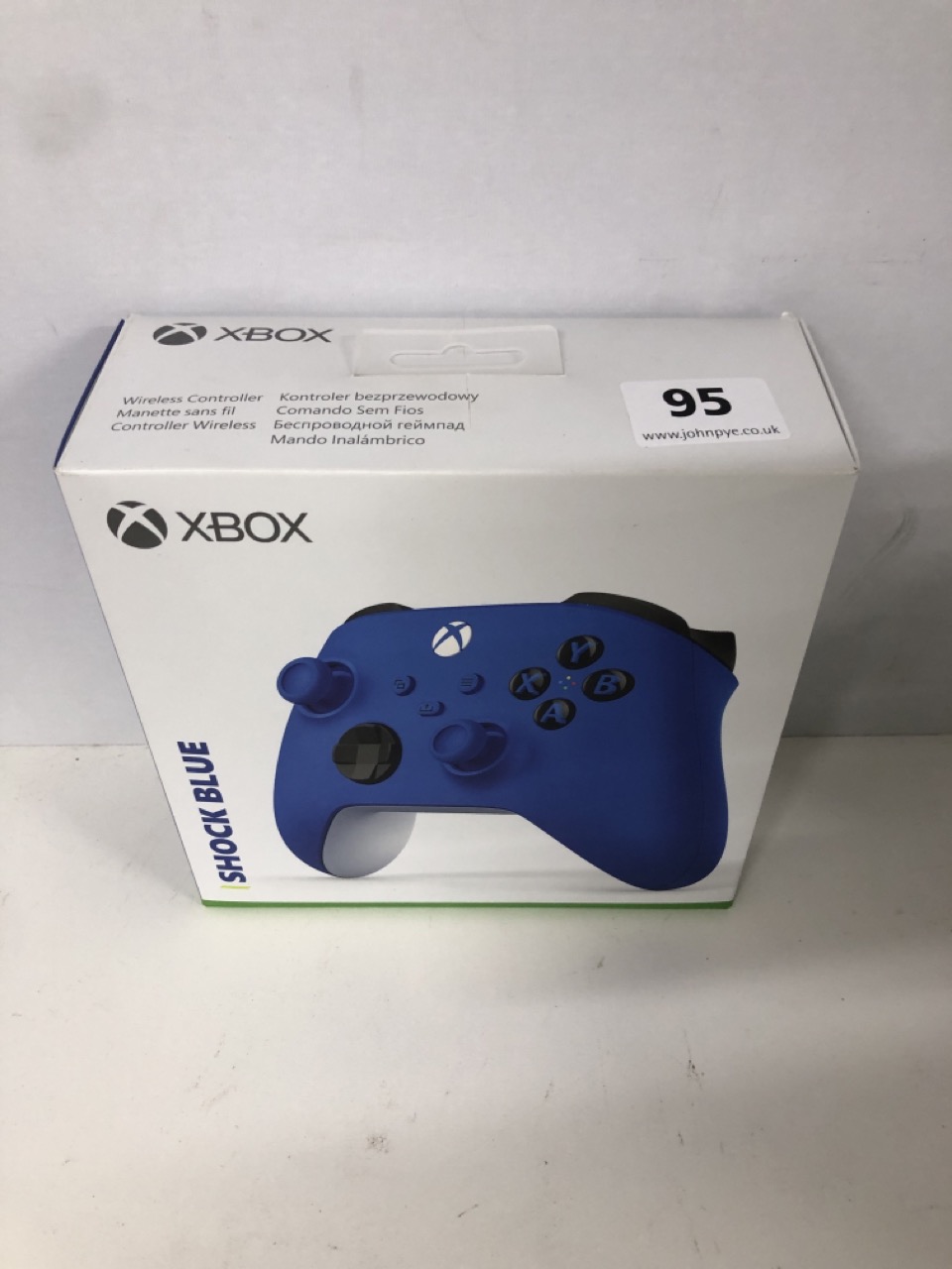 John Pye Auctions - XBOX SHOCK BLUE WIRELESS CONTROLLER - NEXT GEN