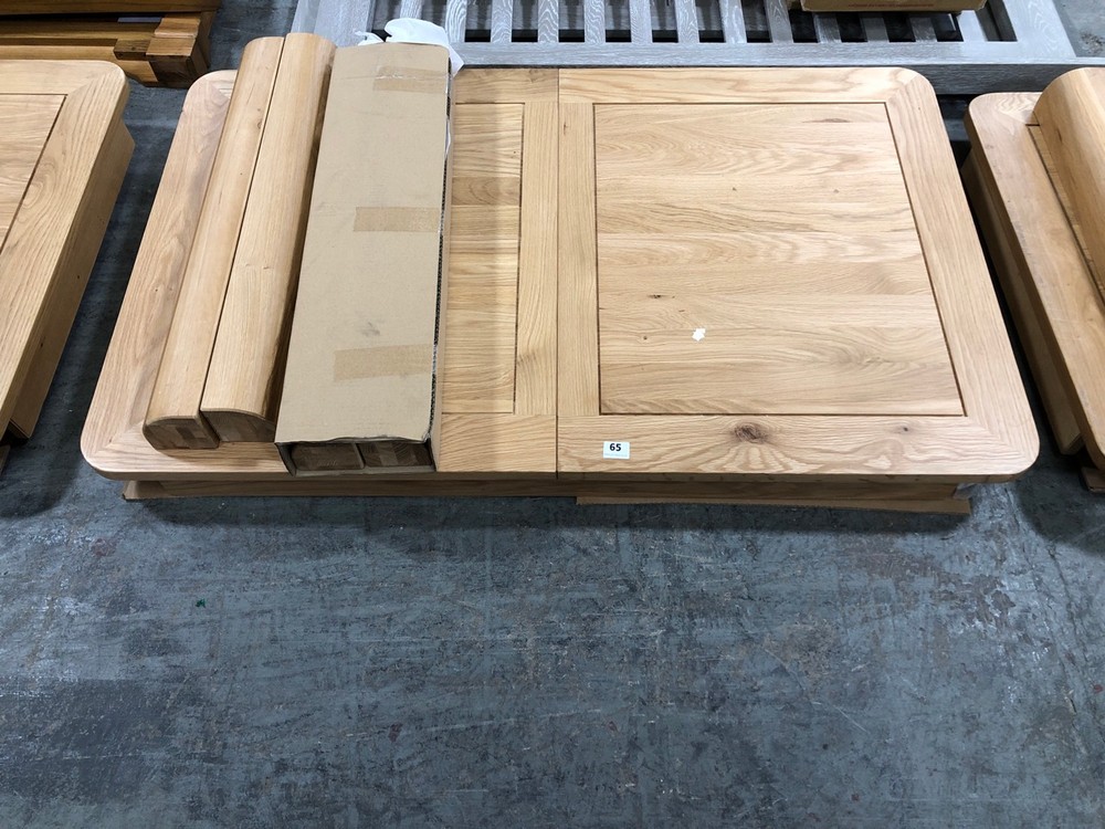 John Pye Auctions - OAK FURNITURELAND ROMSEY NATURAL SOLID OAK 6-8 ...