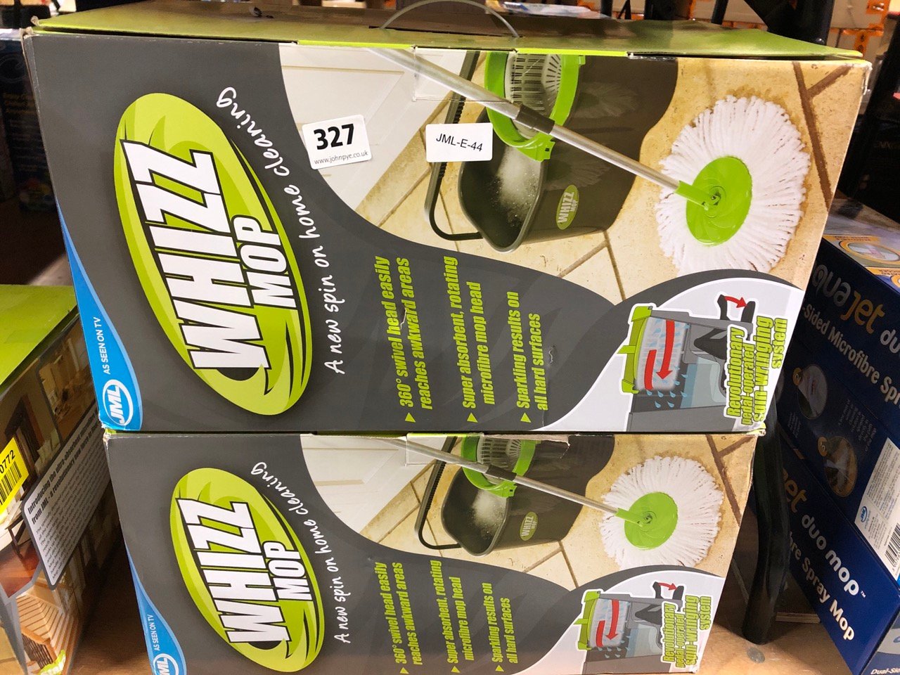 John Pye Auctions - X2 WHIZZ MOP: LOCATION - B RACK