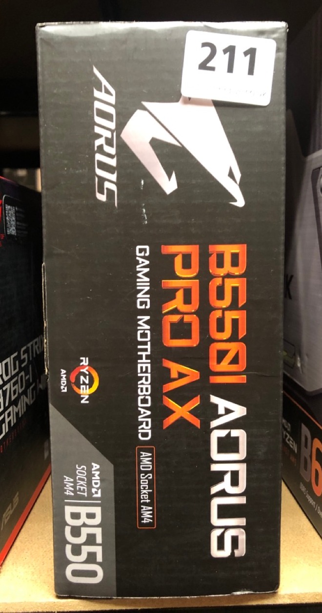 John Pye Auctions - AORUS B5501 AORUS PRO AX AMD GAMING MOTHERBOARD ...