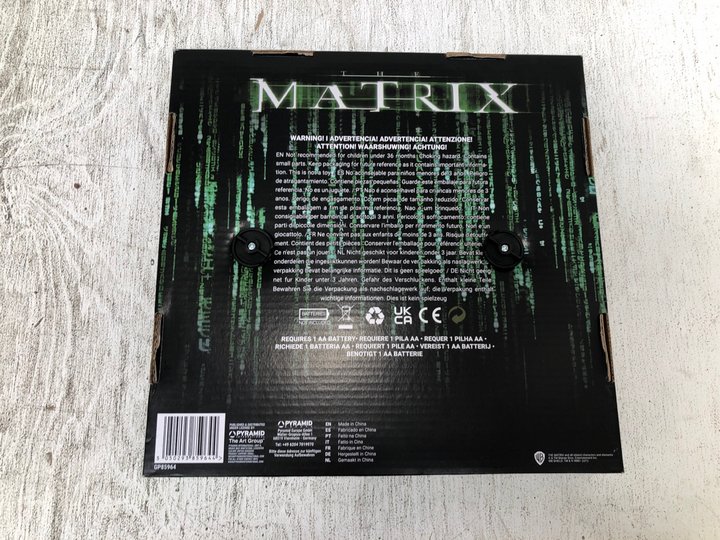 John Pye Auctions - 6 X MATRIX WALL CLOCKS IN BLACK/GREEN: LOCATION - F1