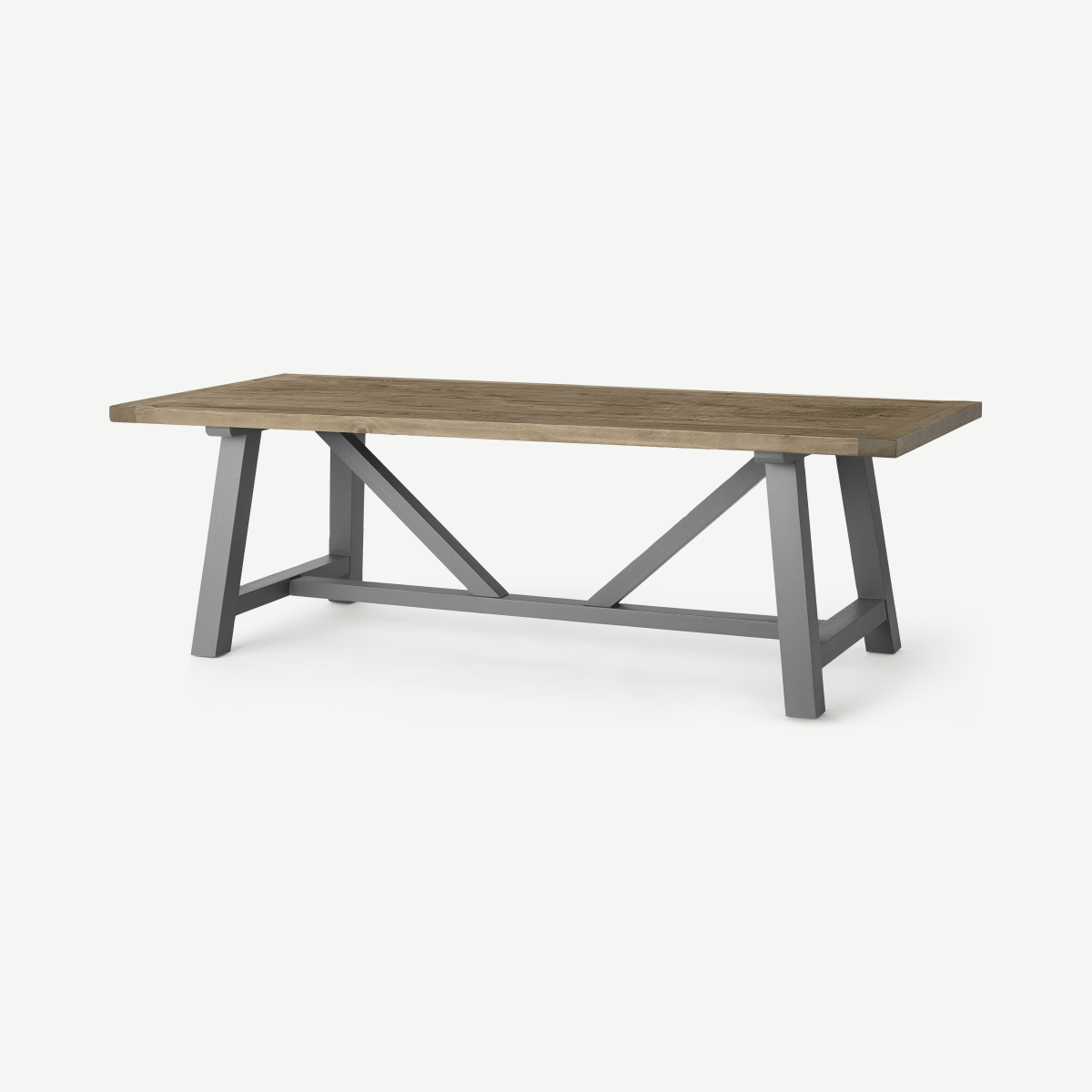 John Pye Auctions - Made.com Iona 10 Seat Dining Table, Solid Pine ...
