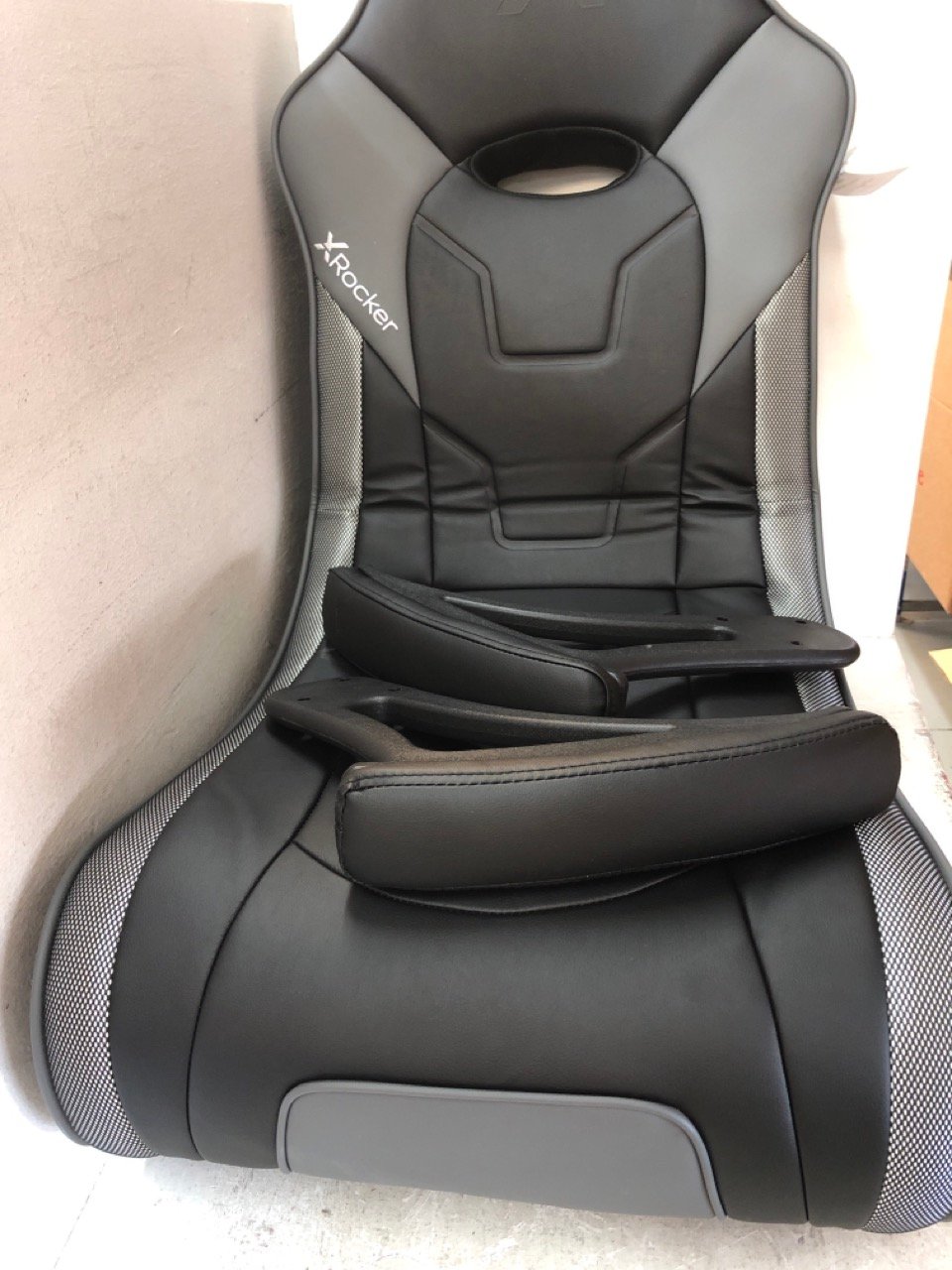 John Pye Auctions - 1X X ROCKER NEO MOTION GAMING CHAIR LEATHER RGB ...