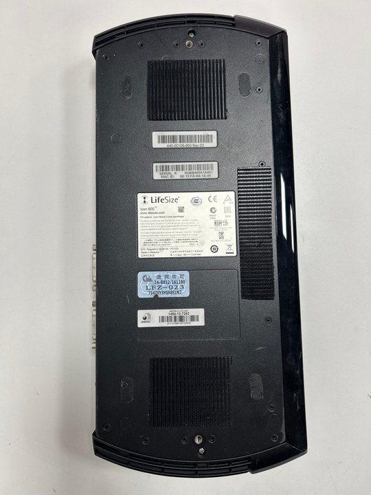 John Pye Auctions - LIFESIZE ICON 600 VIDEO CONFERENCE DEVICE IN BLACK ...