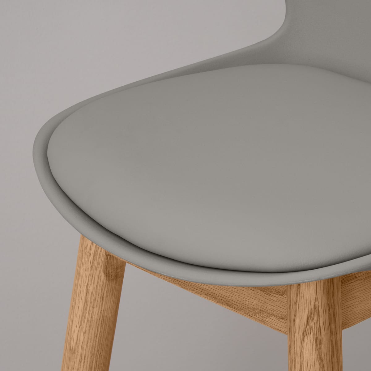 John Pye Auctions - Made.com Thelma Counter Bar Stool, Oak and Grey ...