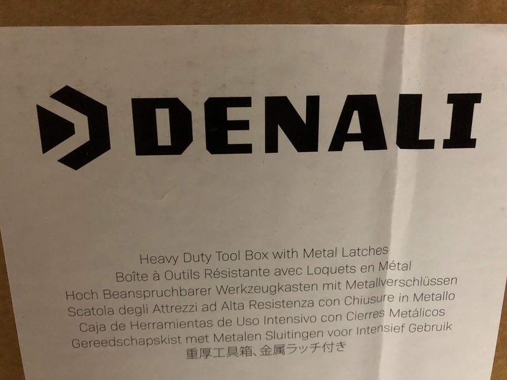 John Pye Auctions - DENALI HEAVY DUTY TOOL BOX LATCHES 58CM (ROW 2)