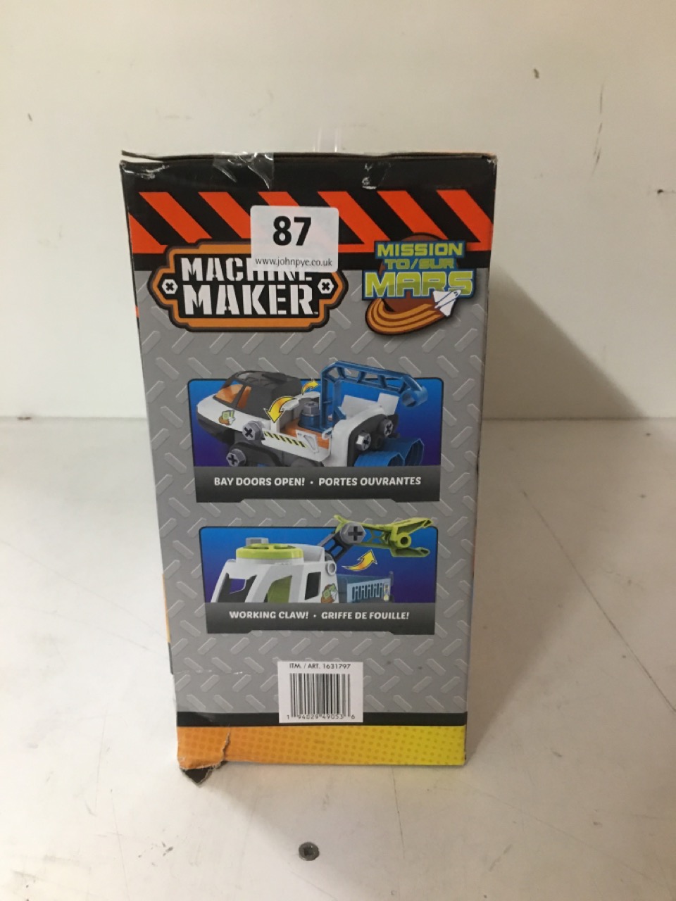 John Pye Auctions - MACHINE MAKER MEGA MARS PLAY SET