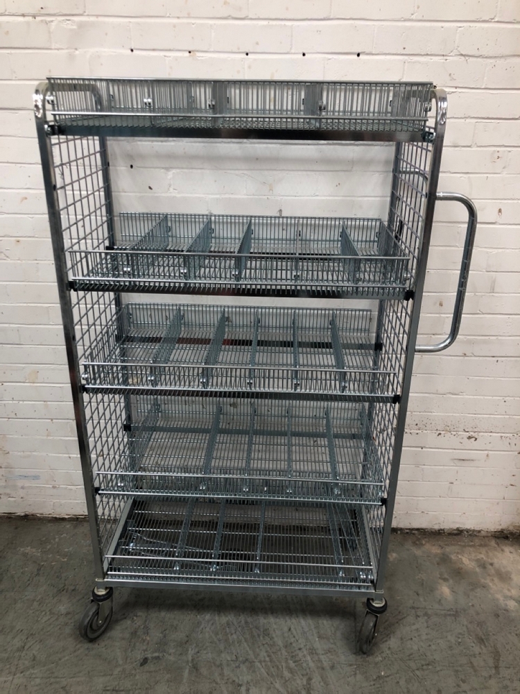 John Pye Auctions - 10 X WAREHOUSE STOCK CAGES (BLOCK A) (COLLECTION ONLY)