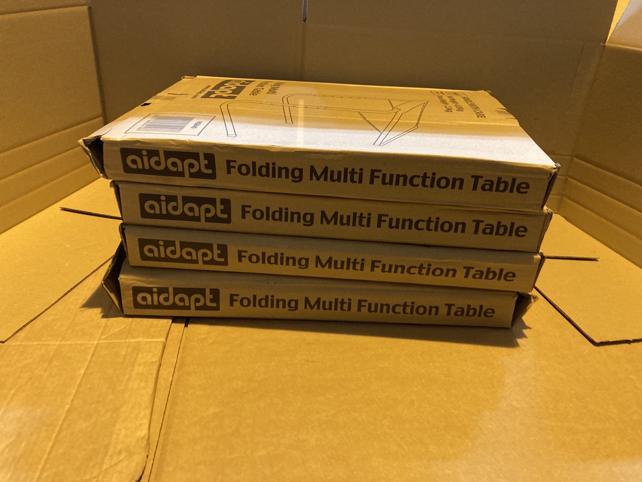John Pye Auctions - 4 X AIDAPT FOLDING MULTI FUNCTION TABLE
