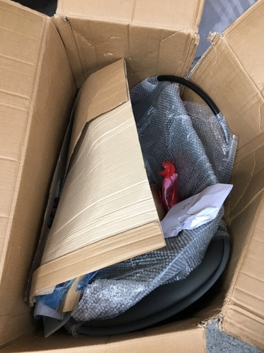 John Pye Auctions - 2 X GREY BAR STOOLS WITH WOODEN LEGS: LOCATION - CR10