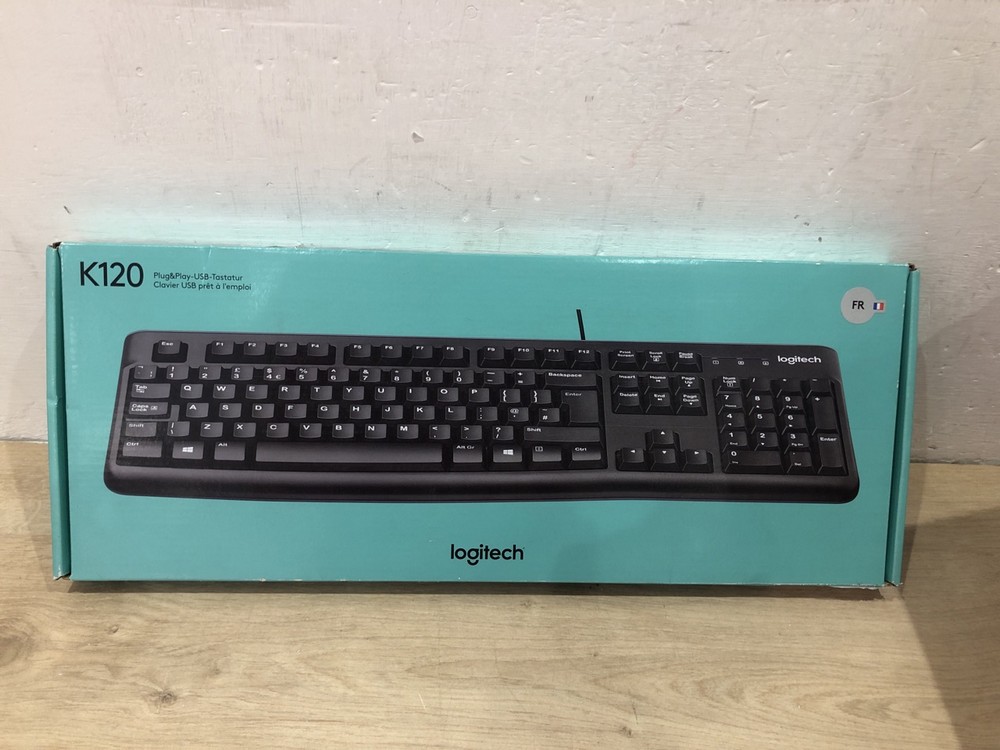 John Pye Auctions - LOGITECH BOX OF ASSORTED KEYBOARDS TO INCLUDE K120 ...