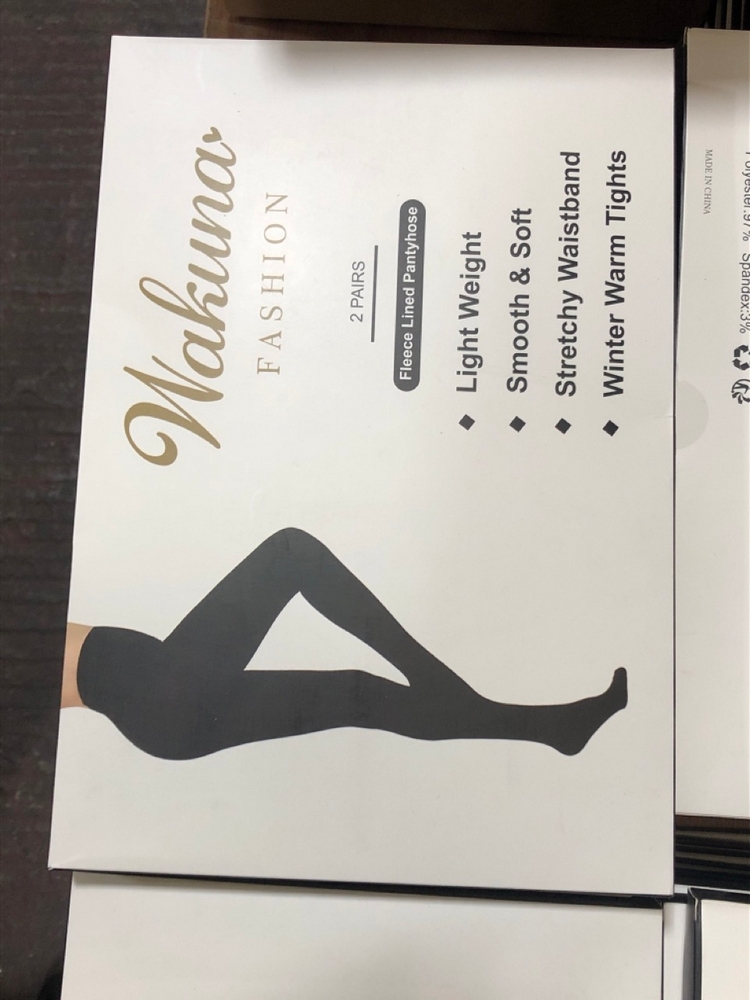 John Pye Auctions - 11 X WAKUNA FASHION FLEECE LINED PANTYHOSE ASSORTED ...