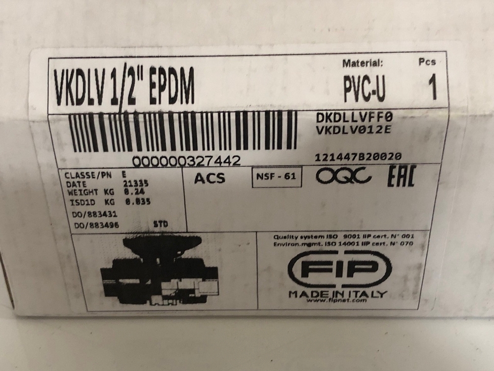 John Pye Auctions - FIP VKD DUAL BLOC DN 10-50 2 WAY BALL VALVE VKDLV 1 ...