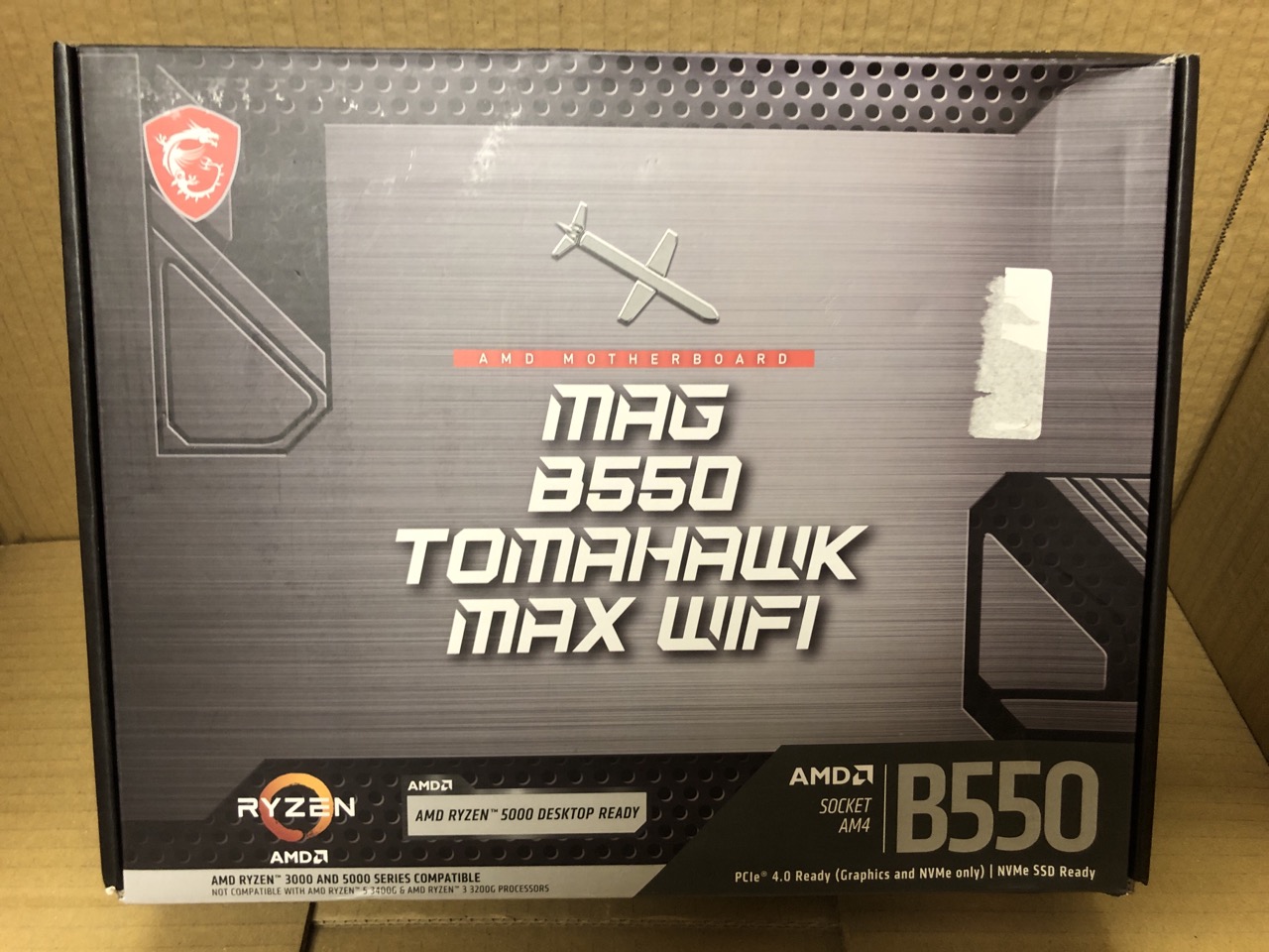 John Pye Auctions - MAG B550 TOMAHAWK MAX WIFI MOTHERBOARD: LOCATION - A11