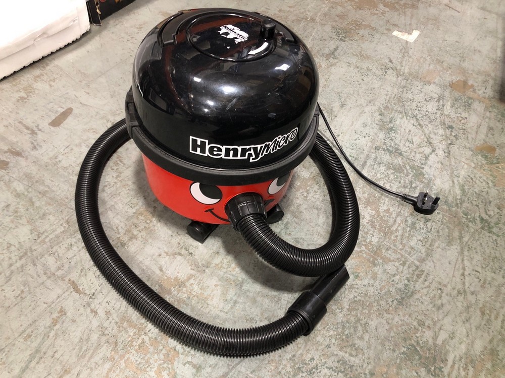 John Pye Auctions - HENRY MICRO SMALL VACUUM CLEANER WITH DISPOSABLE ...