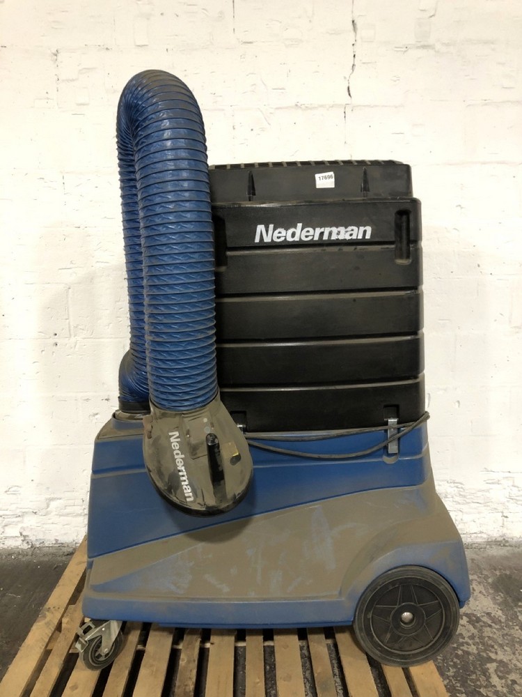 John Pye Auctions - NEDERMAN 75KW 2M EXTENDABLE ARM INDUSTRIAL SUCTION ...