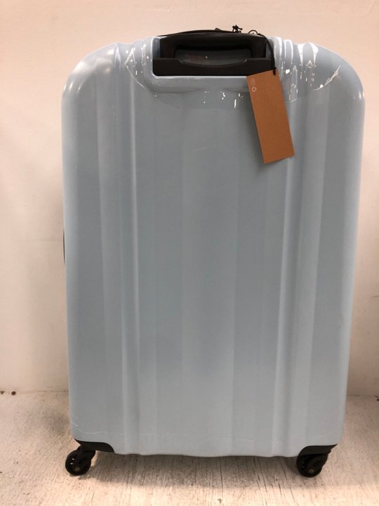 John Pye Auctions - TRIPP HARDSHELL WHEELED SUITCASE IN LIGHT BLUE ...