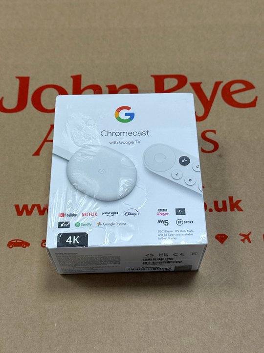 John Pye Auctions - GOOGLE CHROMECAST STREAMING STICK IN SNOW. (SEALED ...