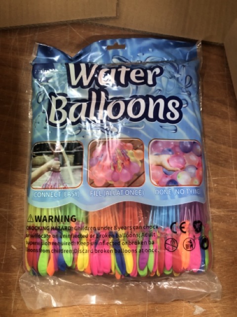 John Pye Auctions - 60 X 222 WATER BALLOONS,WATER BOMBS,LATEX WATER ...