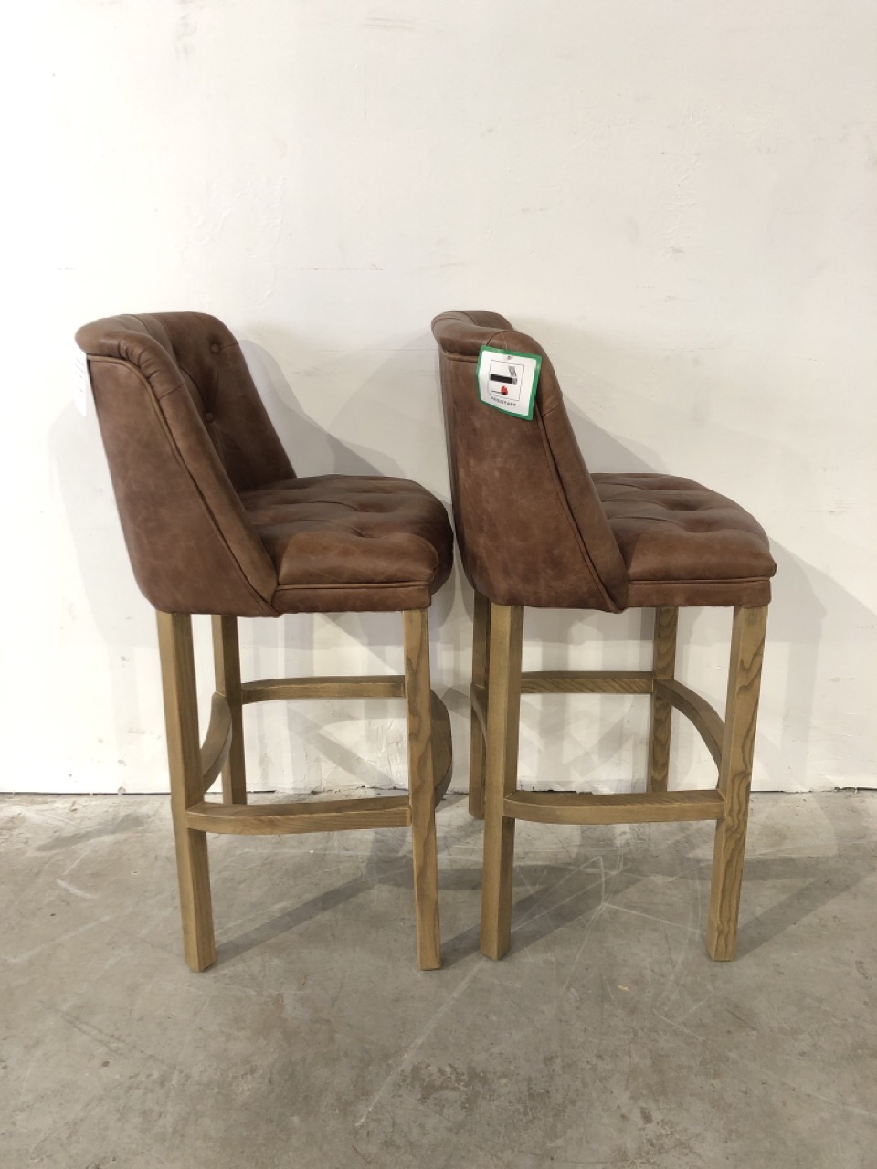 John Pye Auctions - 2X BISHOP BAR STOOLS
