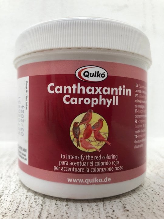 John Pye Auctions - 6 X QUIKO CANTHAXANTHIN CAROPHYLL TO INTENSIFY THE ...