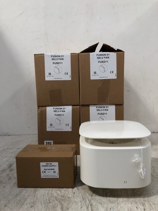 John Pye Auctions - QTY OF FUSION 21 SELF FANS: LOCATION - B9