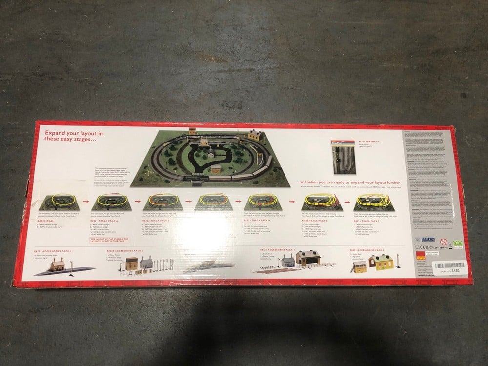 John Pye Auctions - HORNBY RED ROVER 00 GAUGE TRAIN SET