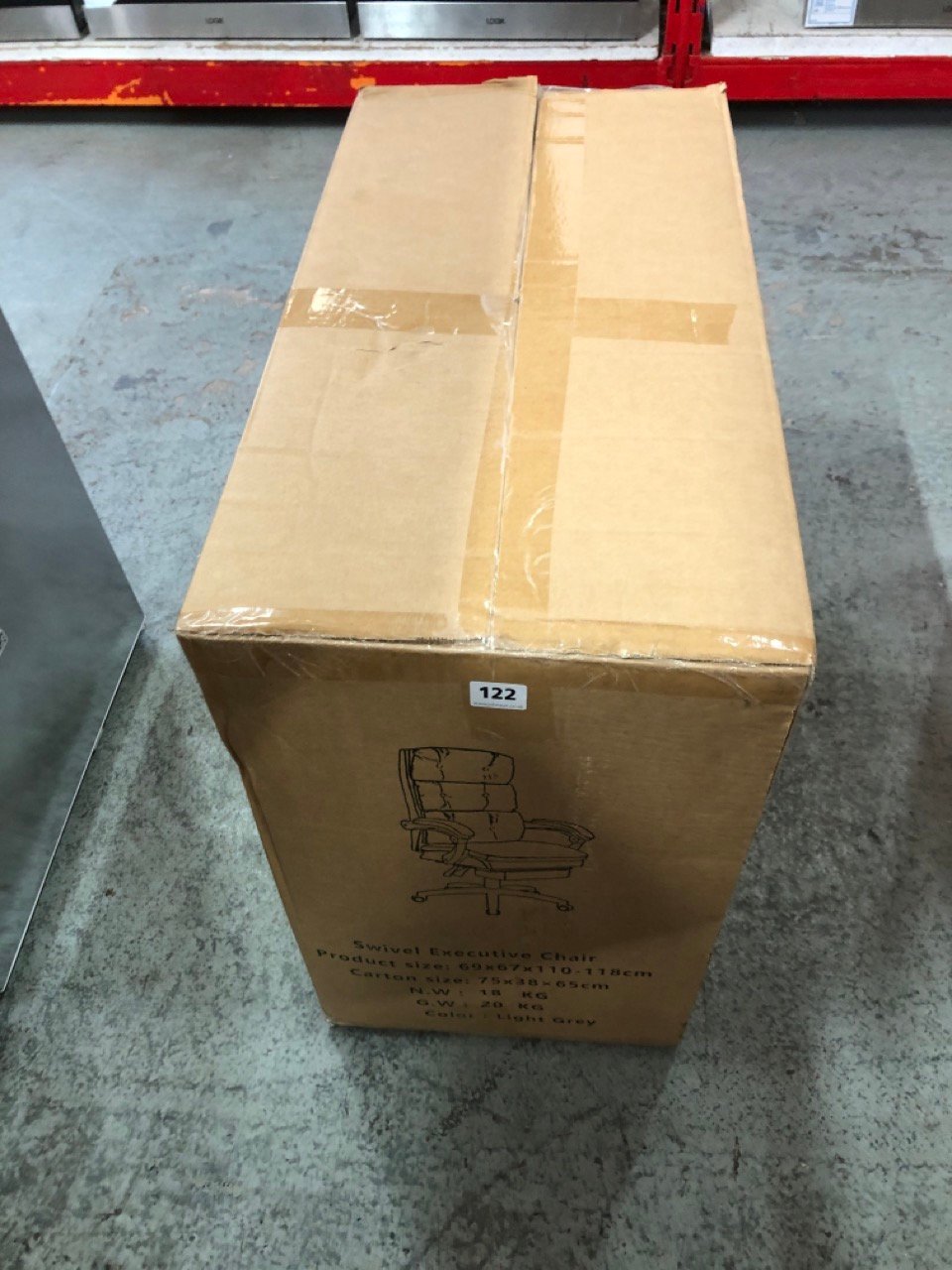 John Pye Auctions - SWIVEL EXECUTIVE OFFICE CHAIR