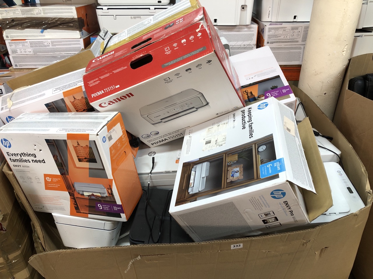 John Pye Auctions - PALLET OF ASSORTED PRINTERS (COLLECTION OR OPTIONAL ...
