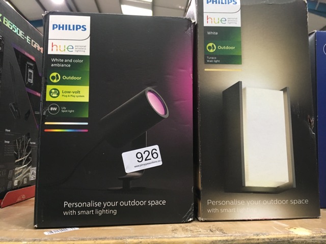 John Pye Auctions - PHILIPS OUTDOOR LILY SPOTLIGHT + PHILLIPS TURACO ...
