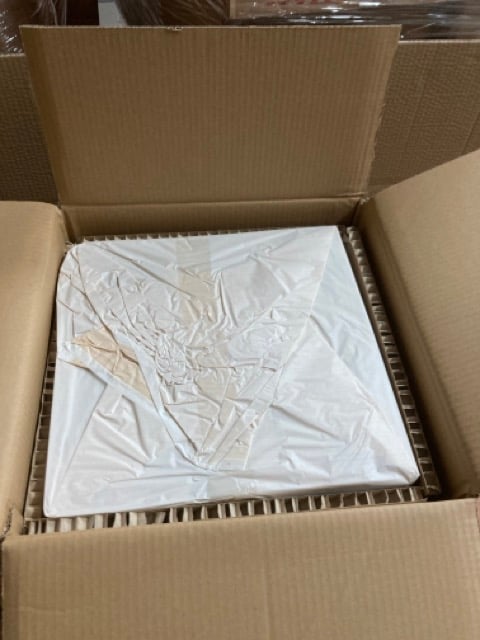 John Pye Auctions - INDOOR OUTDOOR CHECKERED WOOD STOOL AND PLANT STAND