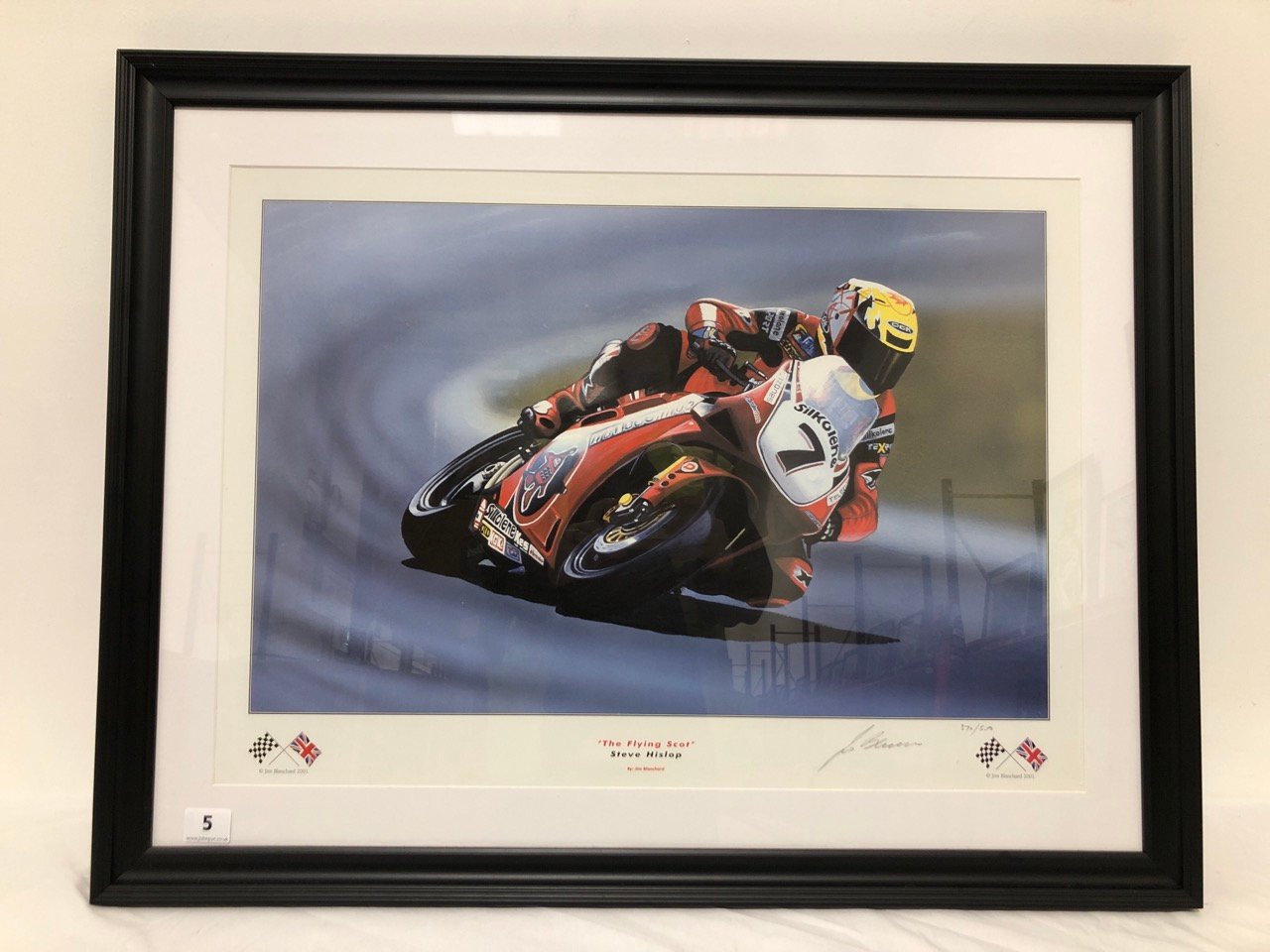 John Pye Auctions - THE FLYING SCOT BY JIM BLANCHARD PRINT 370 OF 500 ...