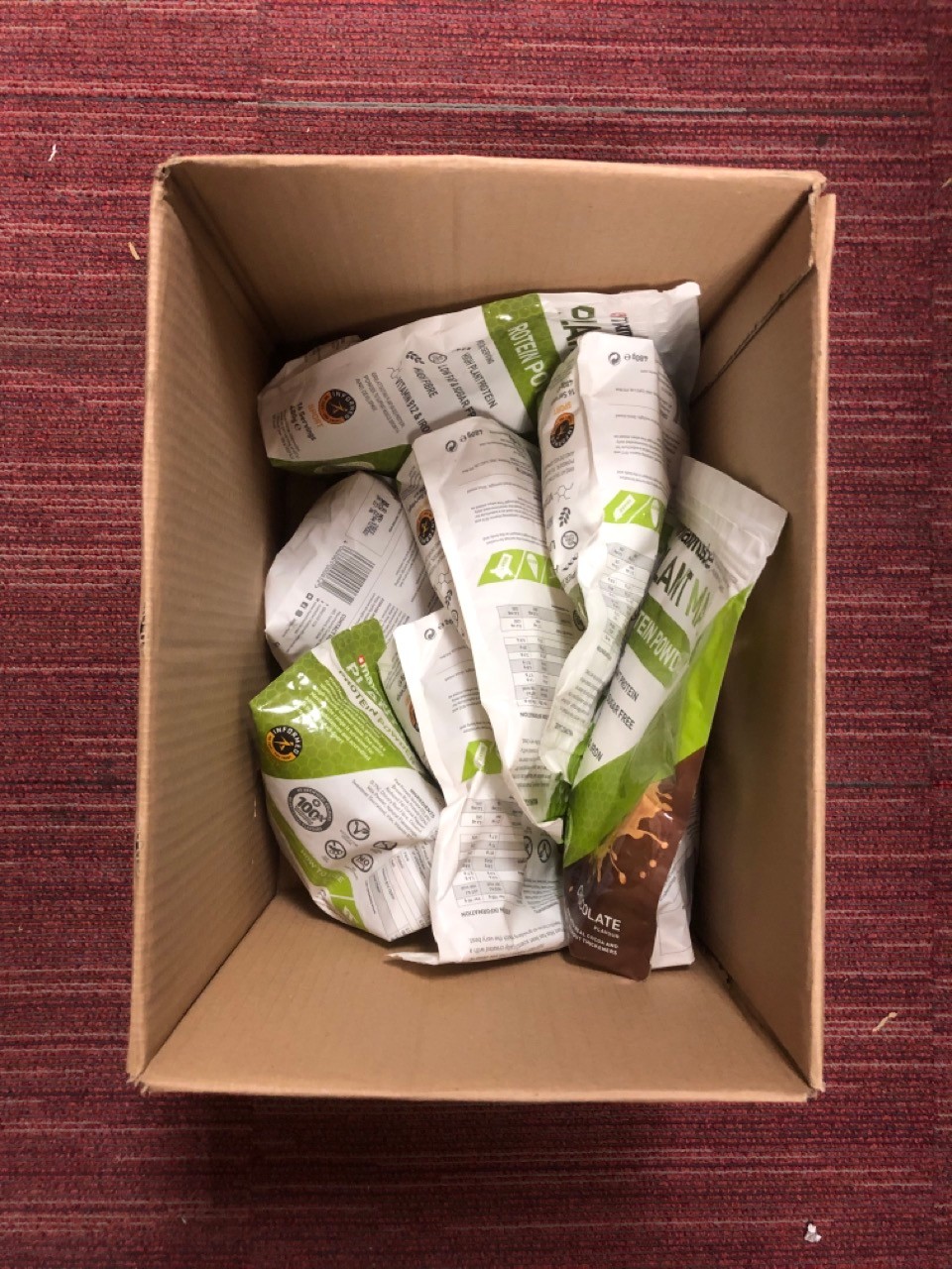 John Pye Auctions - X7 MAXIMUSCLE PLANT MAX PROTEIN POWDER : LOCATION - C2