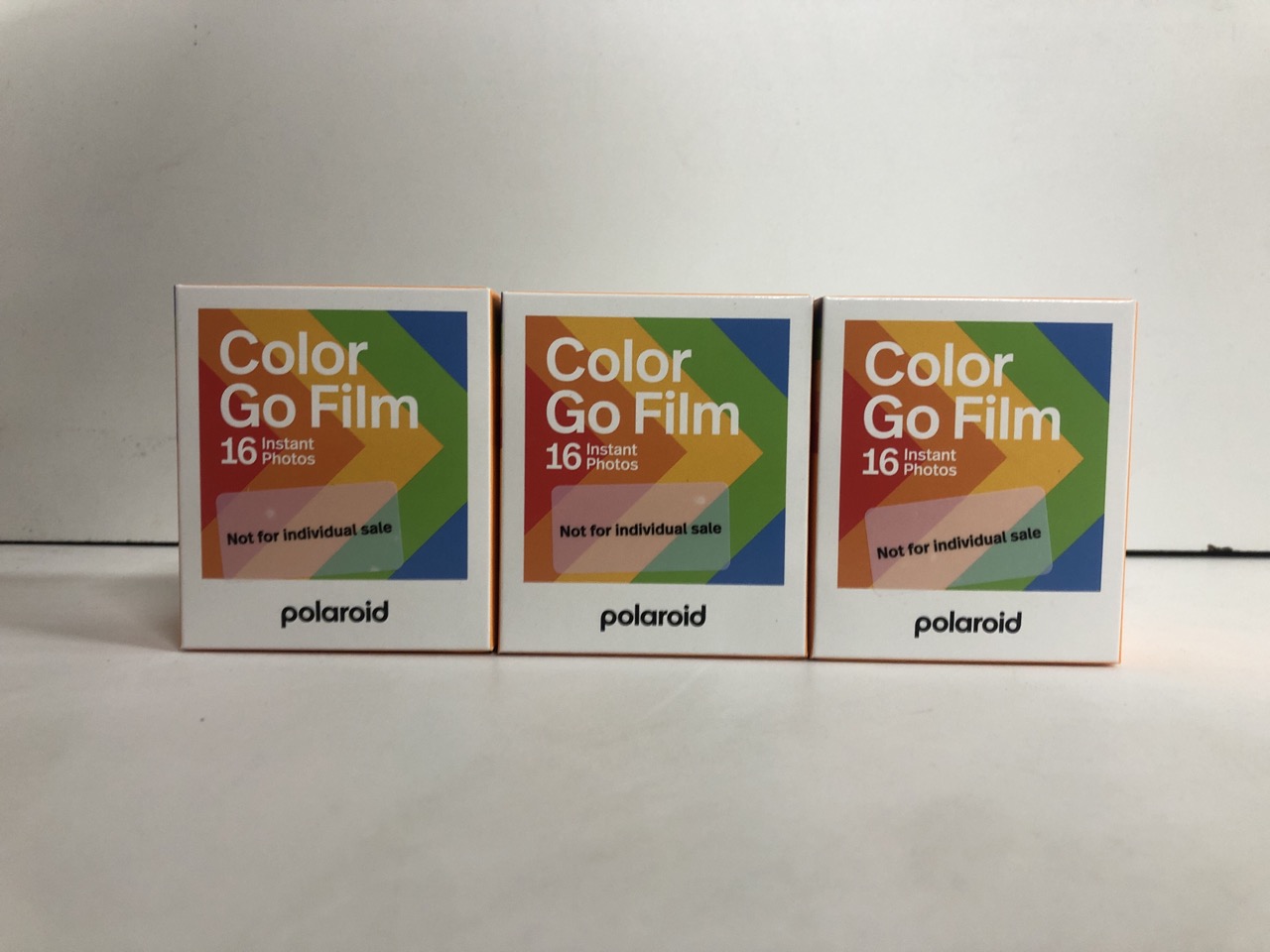John Pye Auctions - 2 X BOXES OF POLAROID COLOR GO FILM INSTANT PHOTOS ...