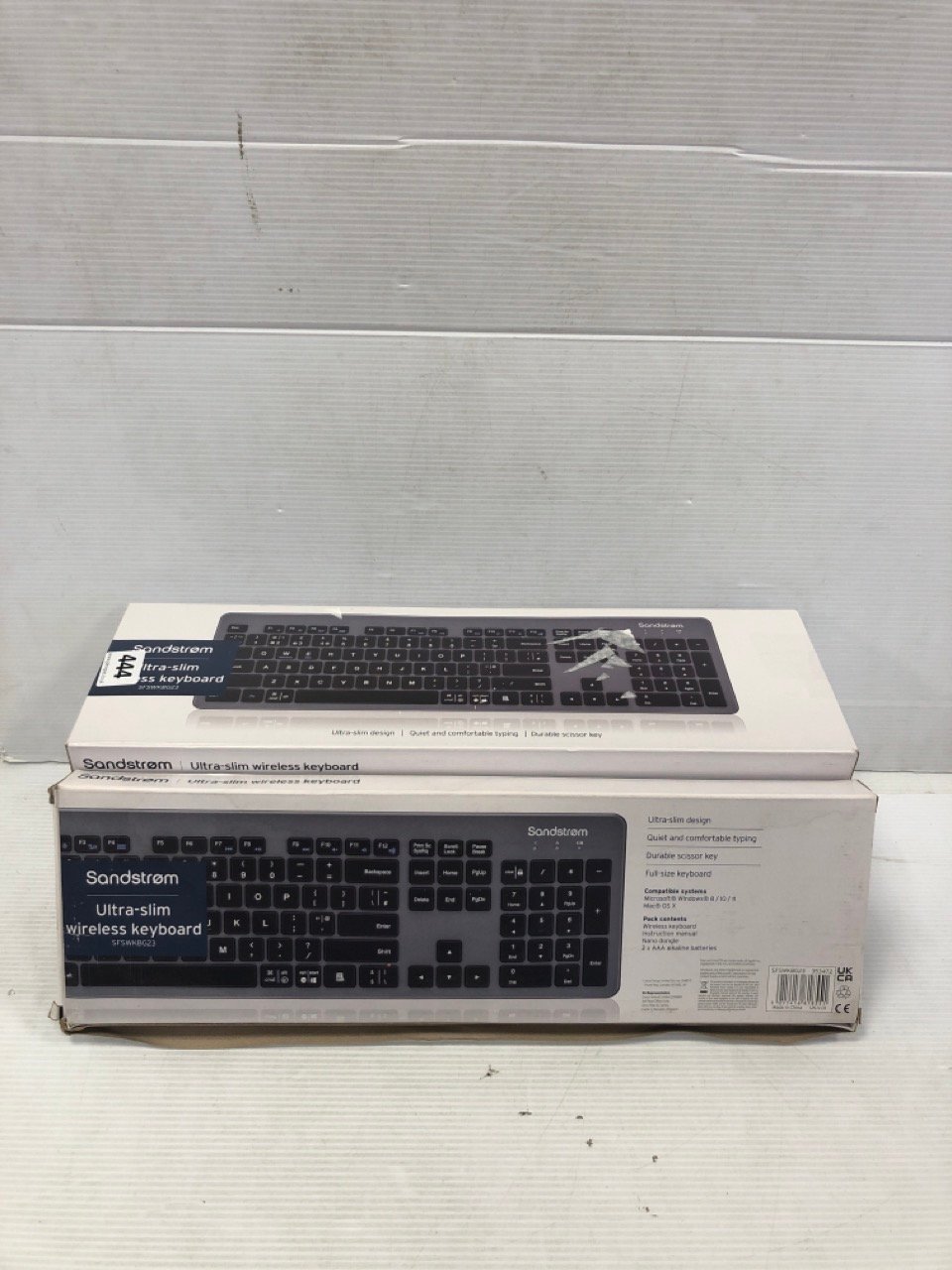 John Pye Auctions - 6 X SANDSTROM ULTRA SLIM WIRELESS KEYBOARDS