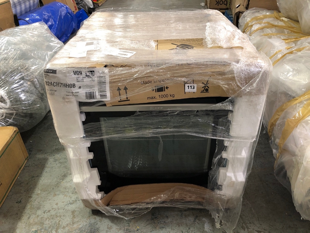 John Pye Auctions - NEFF BUILT IN SINGLE ELECTRIC OVEN: MODEL ...
