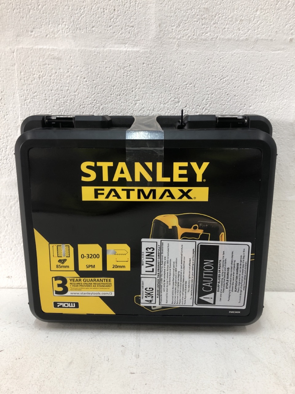 John Pye Auctions - STANLEY FATMAX 710W JIGSAW WITH CASE RRP-£85