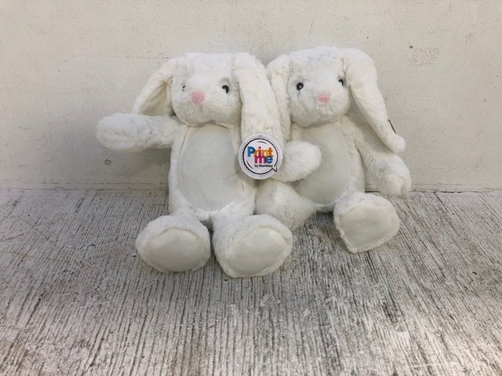 John Pye Auctions - LARGE QTY OF MUMBLES PRINT ME BUNNY RABBIT TEDDIES ...
