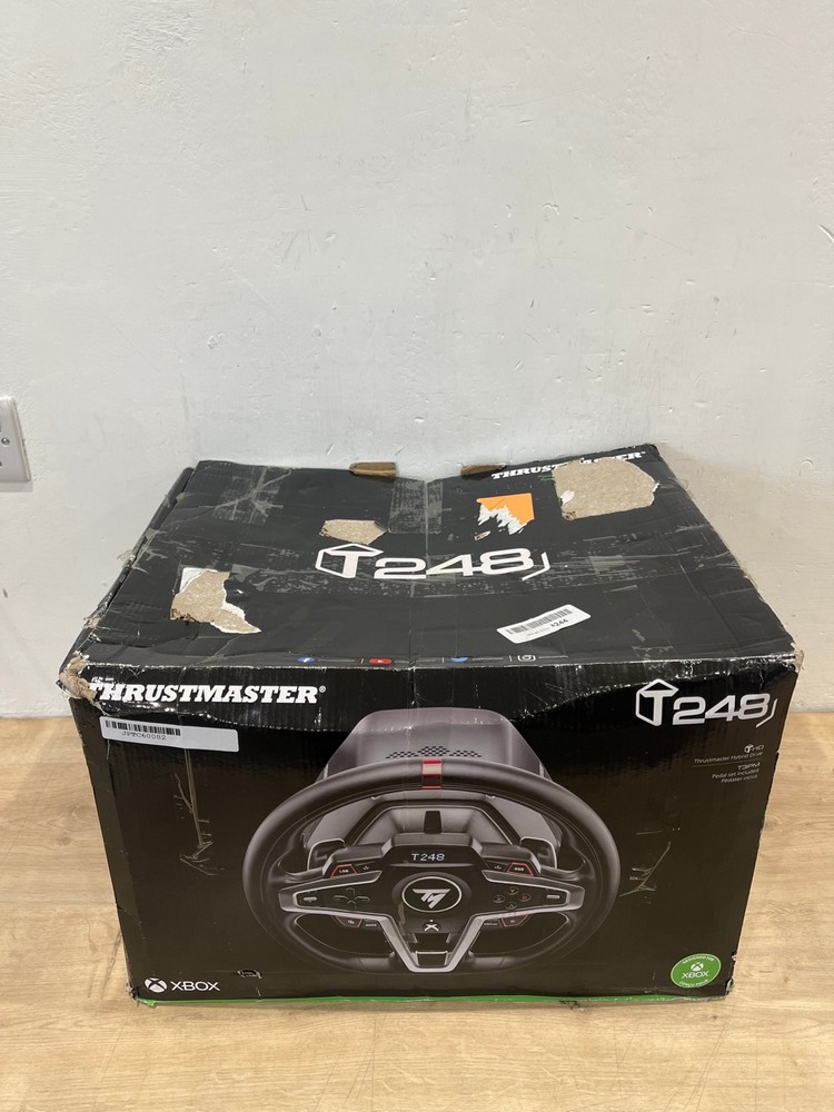 John Pye Auctions - THRUSTMASTER T248 STEARING WHEEL GAME ACCESSORIES ...