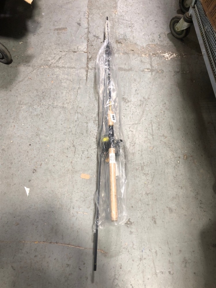 John Pye Auctions - CARDINAL PRO 720M FISHING ROD PLUS BRAID IN BLACK ...