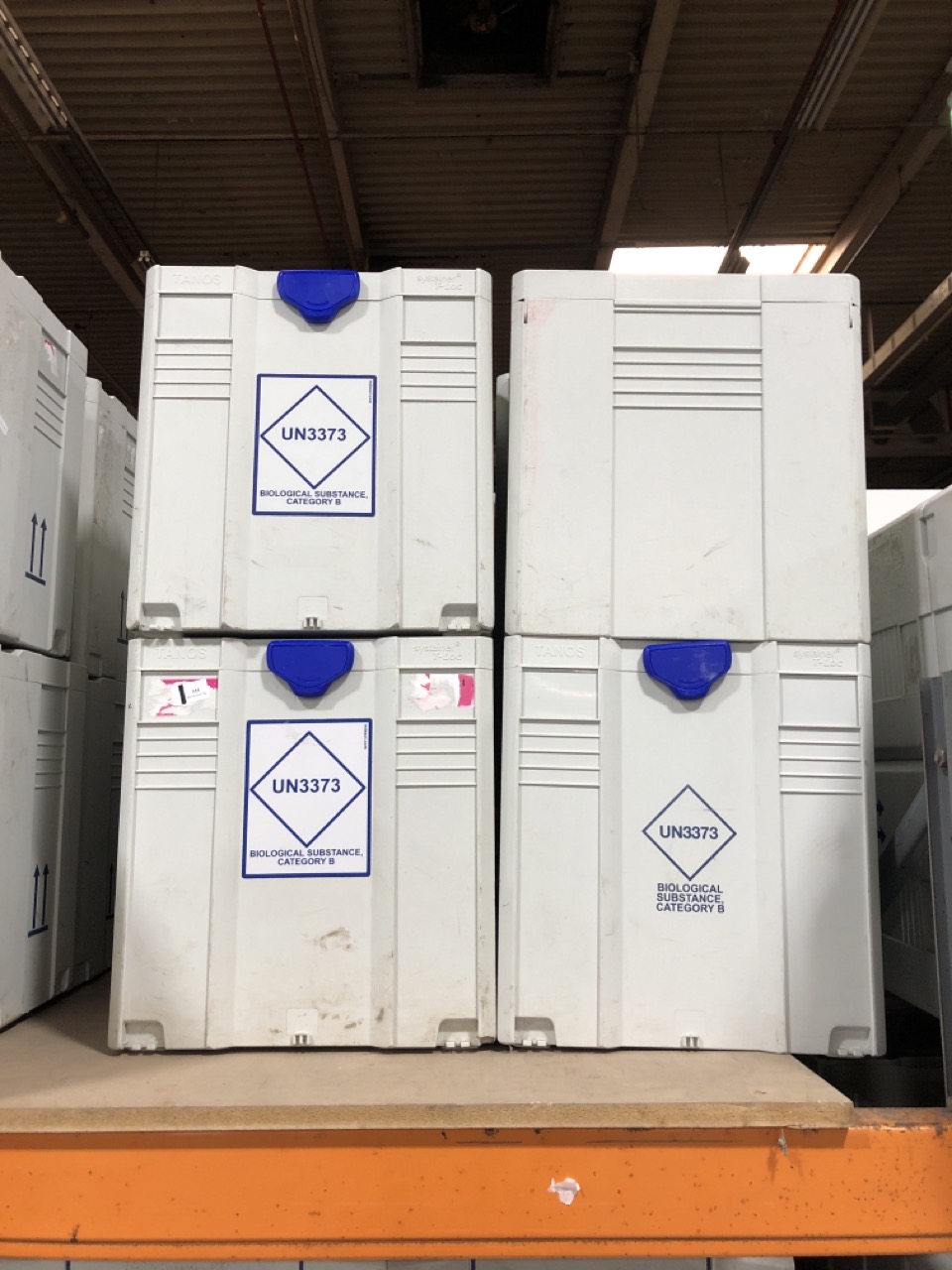 John Pye Auctions - 12X MedDXTAINER Plastic Transport Container. Made ...