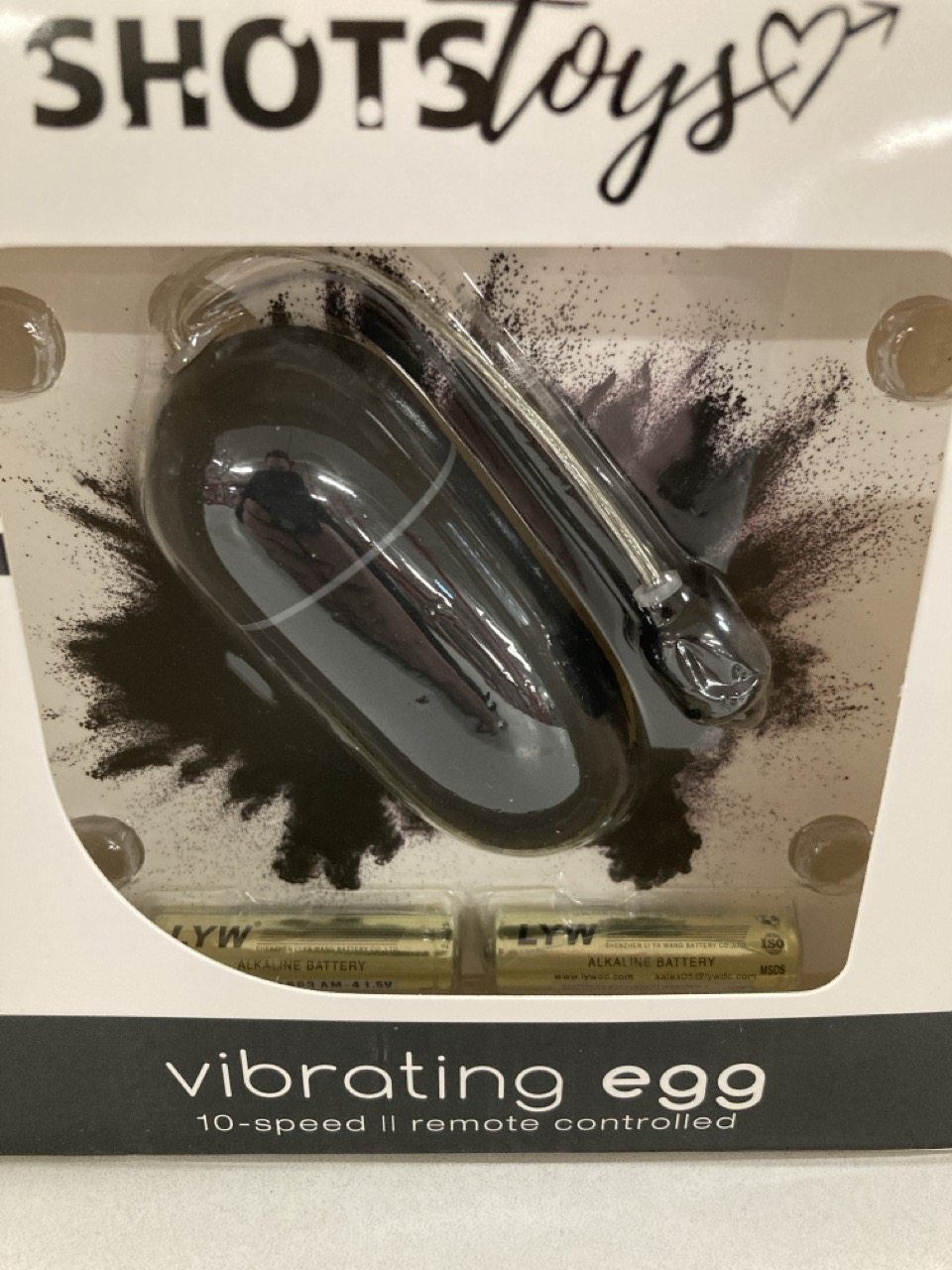 John Pye Auctions - 2 X SHOTSTOYS VIBRATING EGGS WITH 10-SPEED REMOTE ...