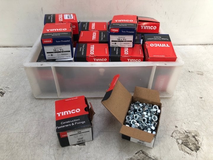 John Pye Auctions - QTY OF ASSORTED HARDWARE TO INCLUDE TIMCO TIMBER ...