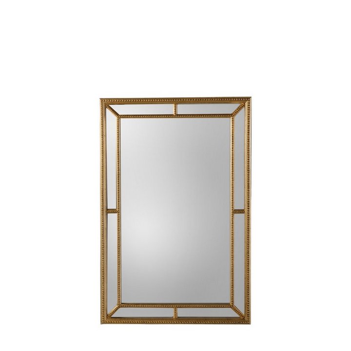 John Pye Auctions - SINATRA RECTANGLE MIRROR IN GOLD COLOUR 1210X800MM ...