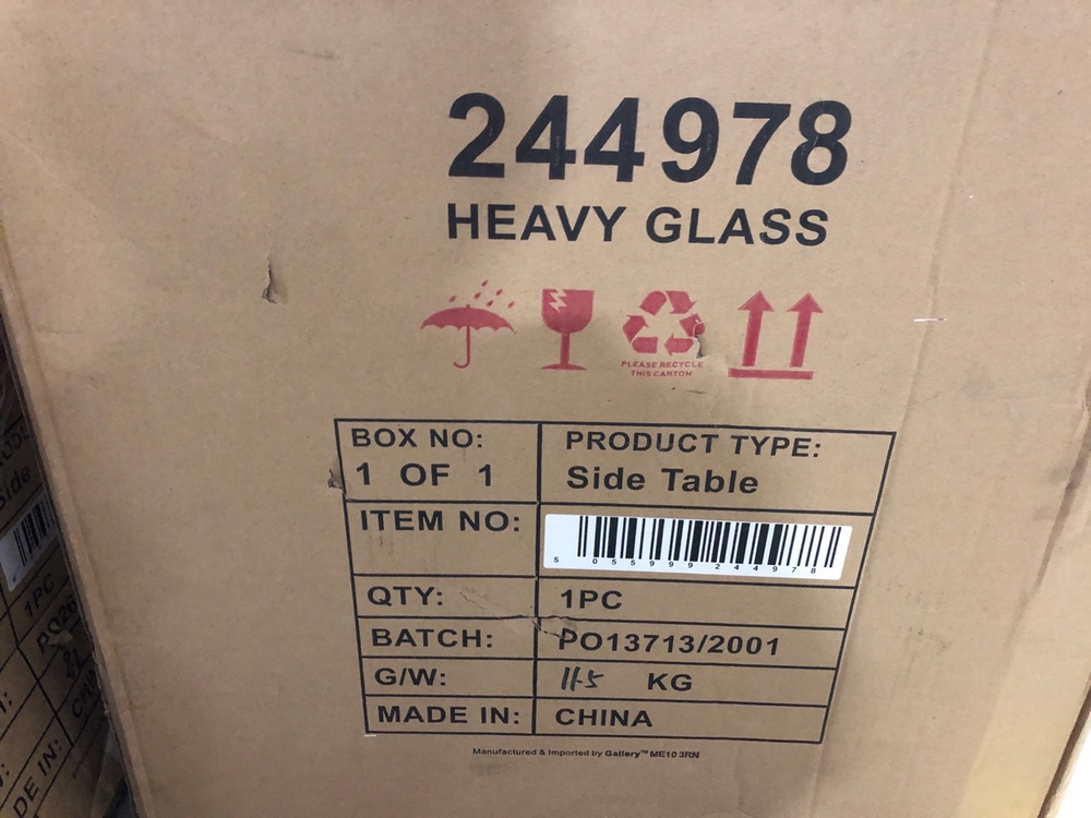 John Pye Auctions - PIPPARD CHAMPAGNE SIDE TABLE RRP- £325