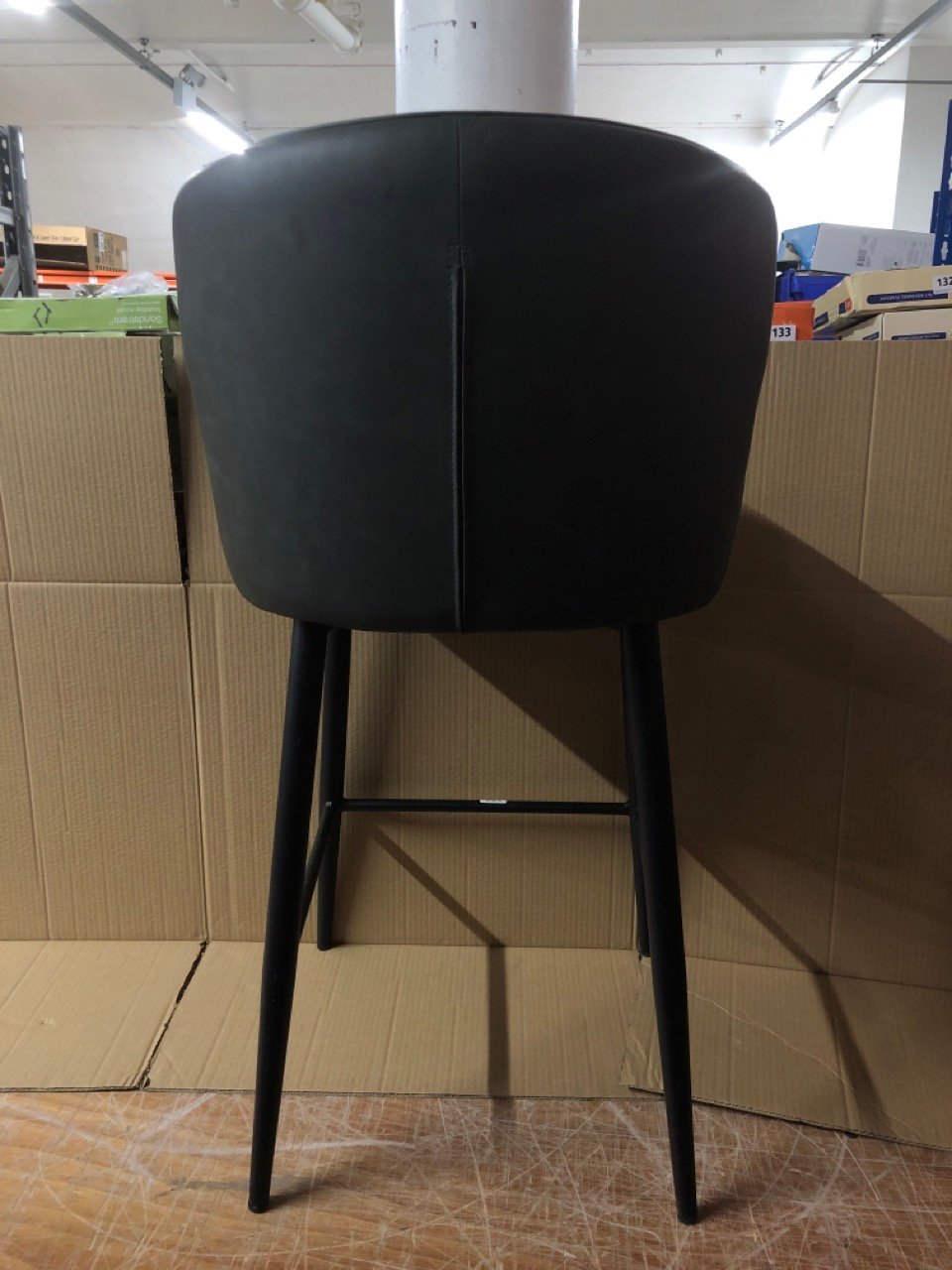 John Pye Auctions - GREY BAR STOOLS