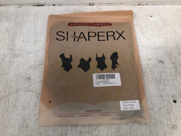 John Pye Auctions - 5 X SHAPERX WOMENS SHAPEWEAR IN BLACK SIZE L/XL ...